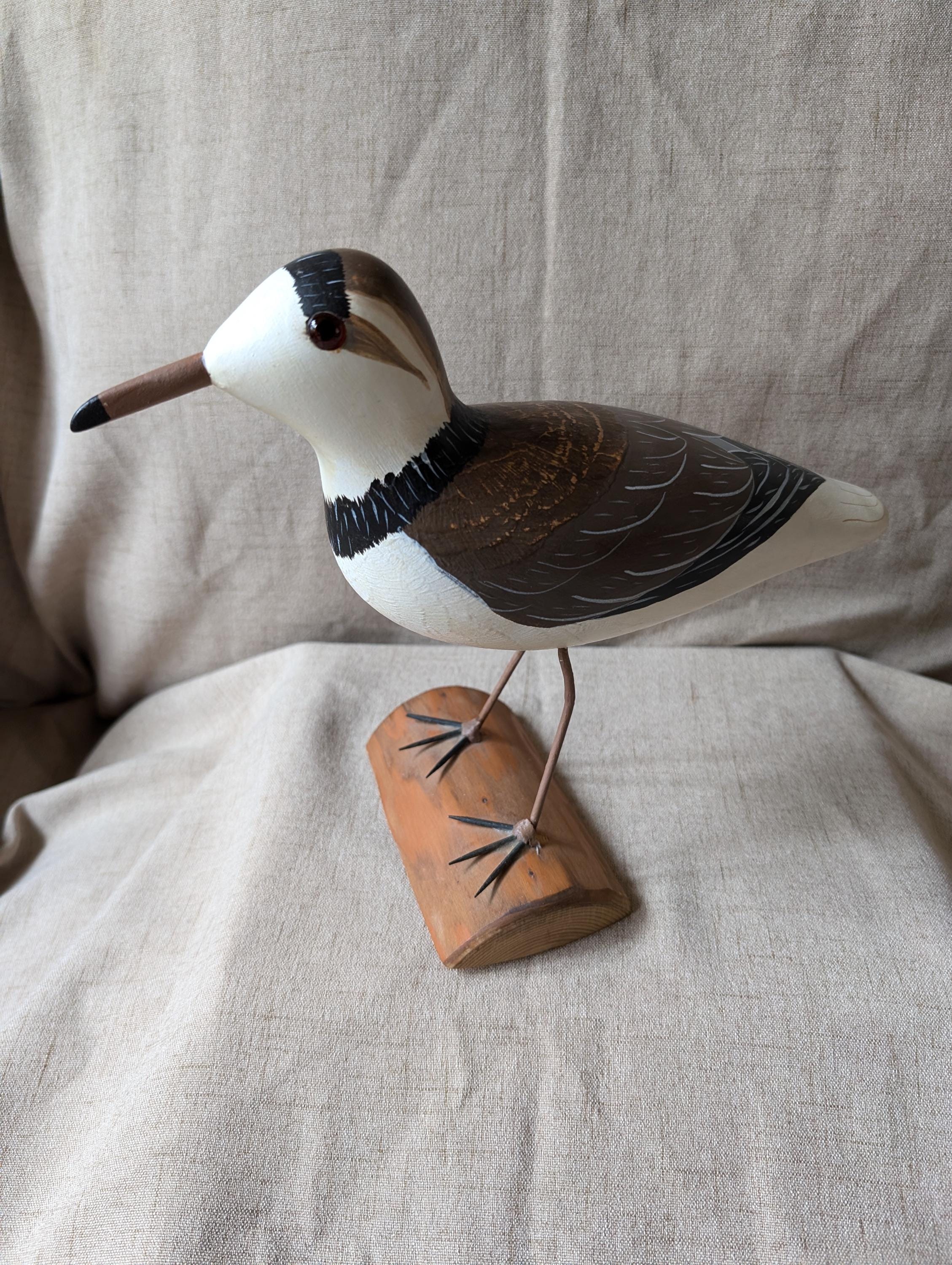 Wildfowler Decoys Plover Bird on a Log - Etsy