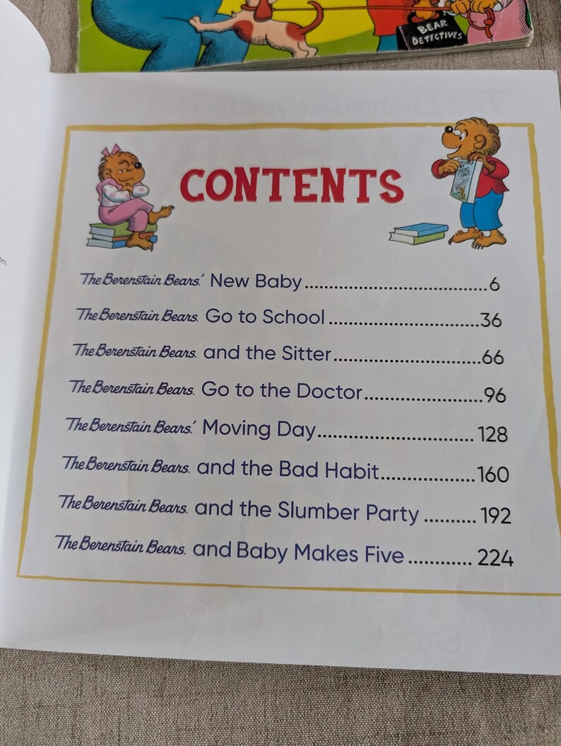 Bernstain Bears Book Bundle - Etsy
