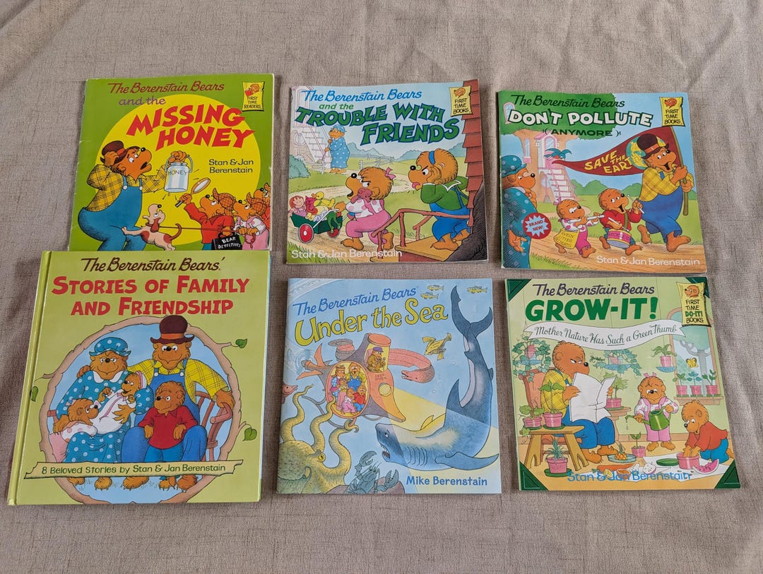 Bernstain Bears Book Bundle - Etsy