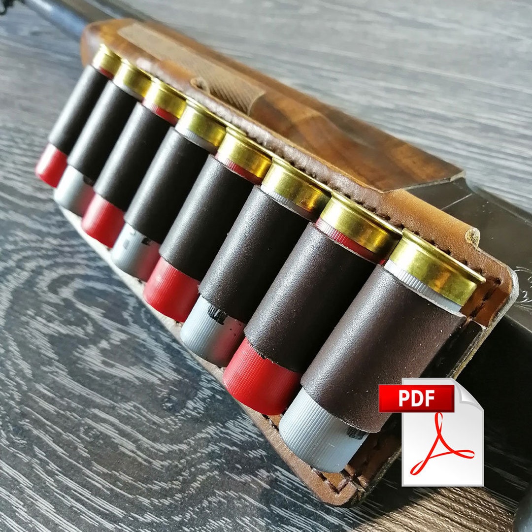 A Bandolier for 8 Rounds 12 Gauge PATTERN - Etsy
