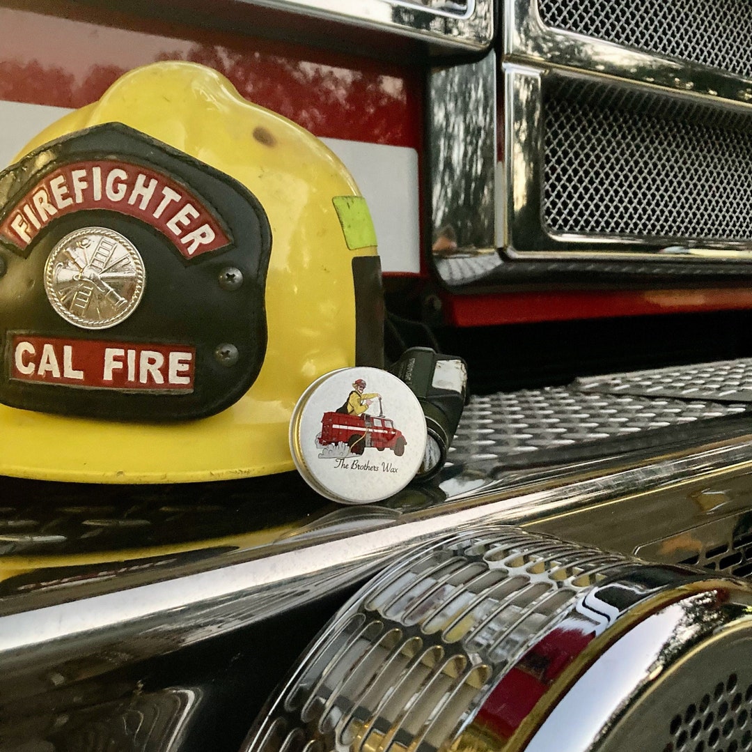 Firefighter Mustache Wax: Organic Beeswax, Vanilla Tobacco Scent - Etsy