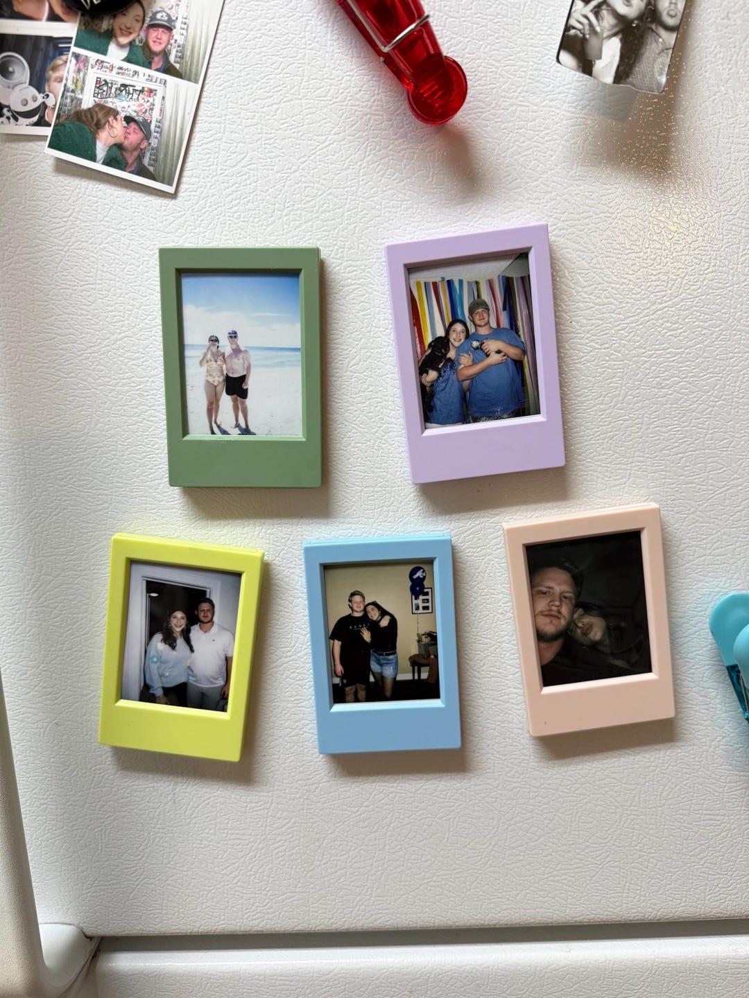 Colorful Polaroid Magnet Frames | Customizable Photo Display | DIY ...