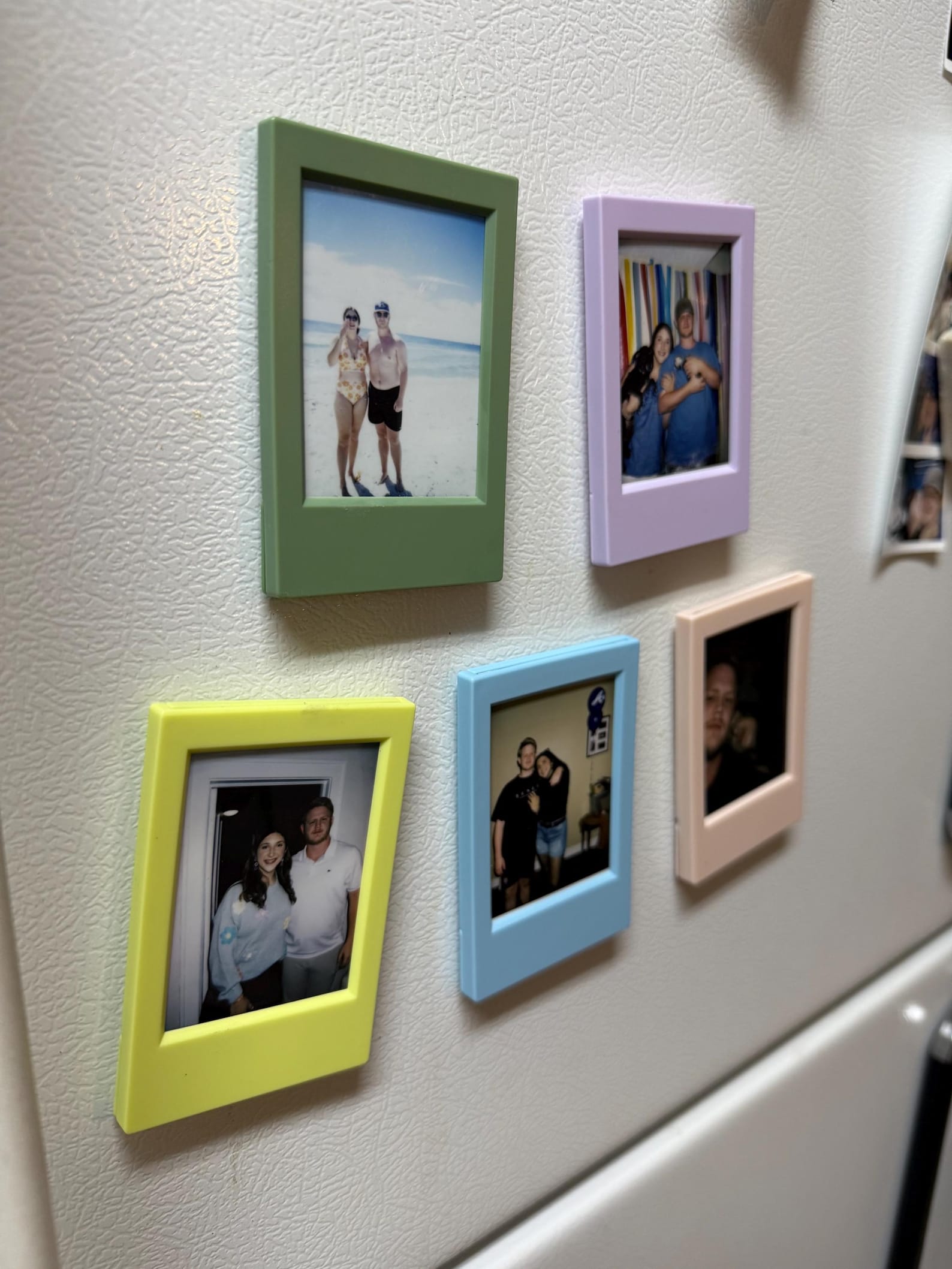 Colorful Polaroid Magnet Frames | Customizable Photo Display | DIY ...