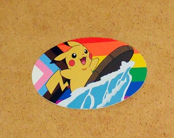 Pikachu Gay Pride - Etsy