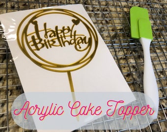 Fancy Cake Topper | Etsy