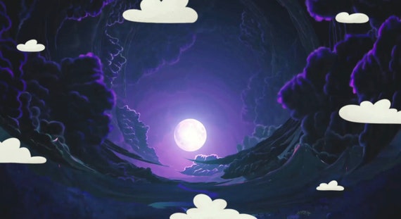 Cute Animated White Clouds Overlay Creamy Color - Etsy