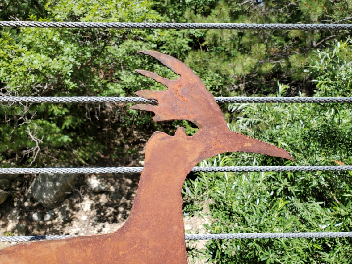 Metal Roadrunner / Yard Art / Handmade Sculpture / Southwest - Etsy