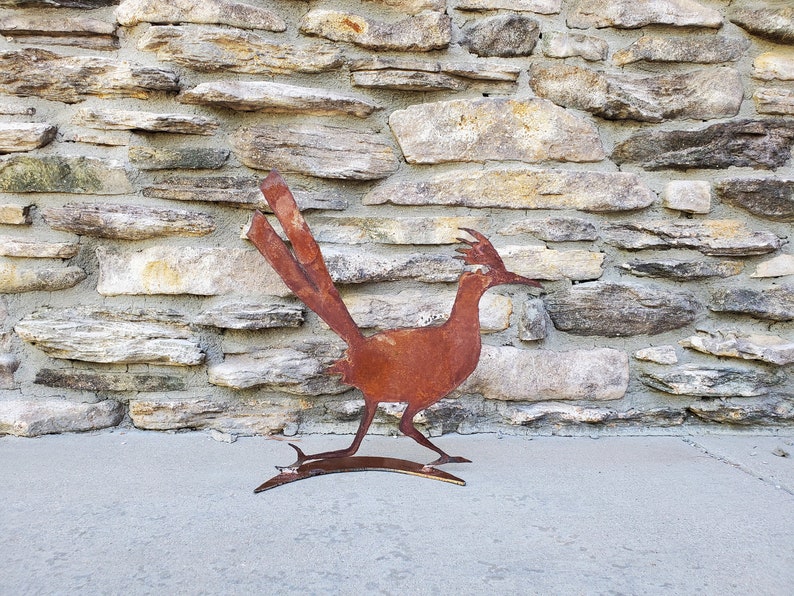 Metal Roadrunner / Yard Art / Handmade Sculpture / Southwest - Etsy