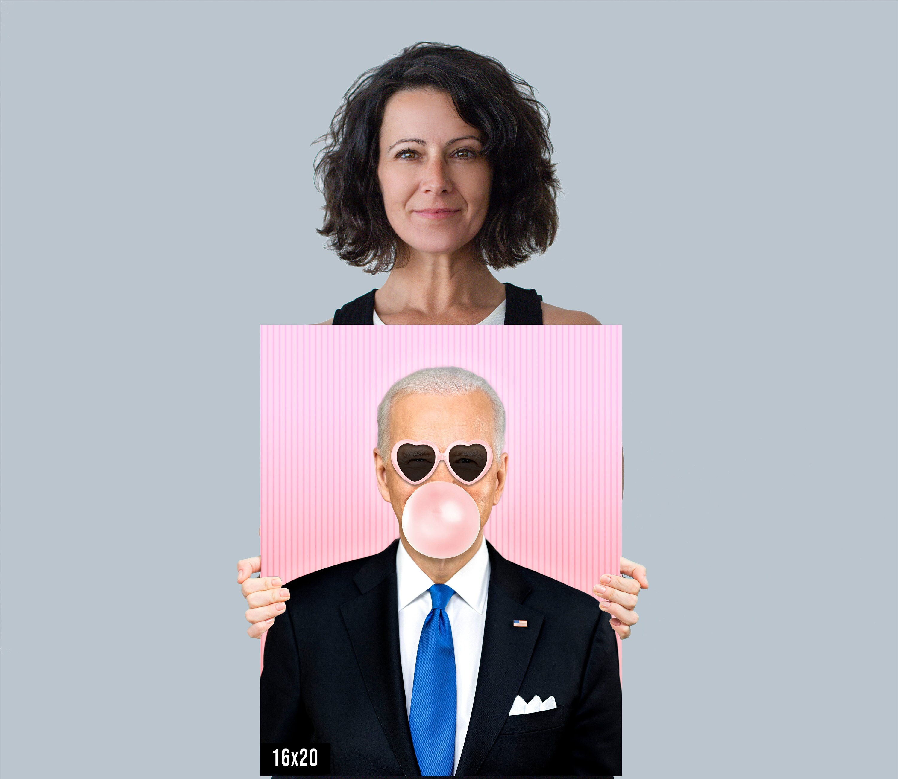 Digital Download of President Joe Biden Bubble Gum Pop Art, Whimsical ...