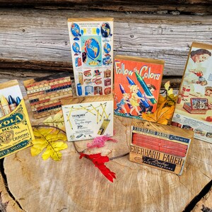 Back to School Decor- Vintage Style- Vintage Crayons- Vintage Tiered ...