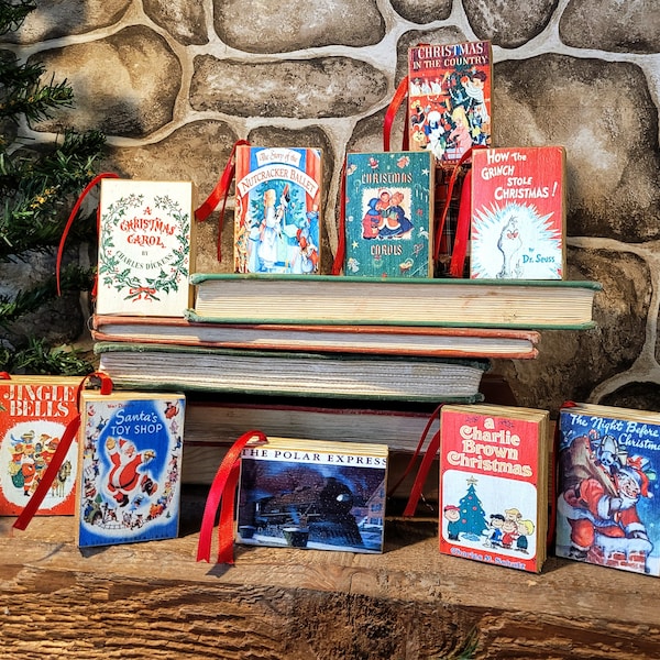 Christmas Mini Books - Etsy