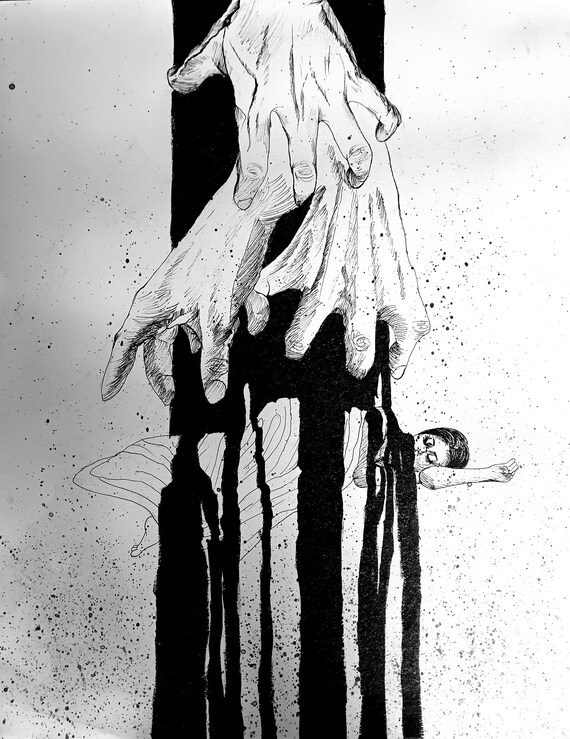 Sleep Paralysis Digital Print - Etsy