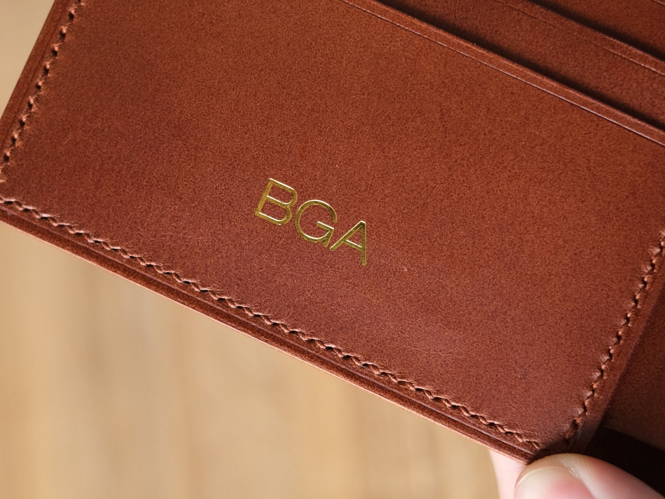 Signature Buttero Leather Signature Bifold Wallet, Buttero Italian ...