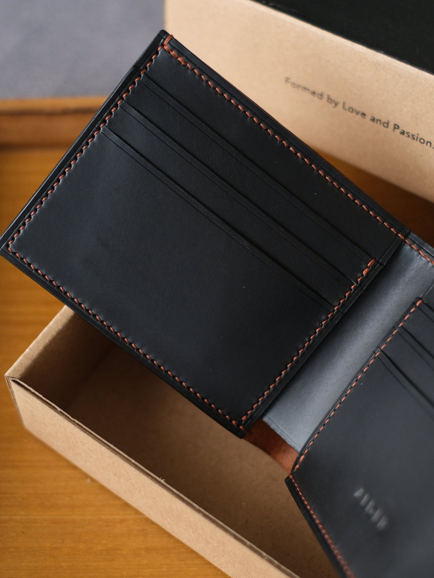 Classic Buttero Leather Bifold Wallet Buttero Italian Leather - Etsy