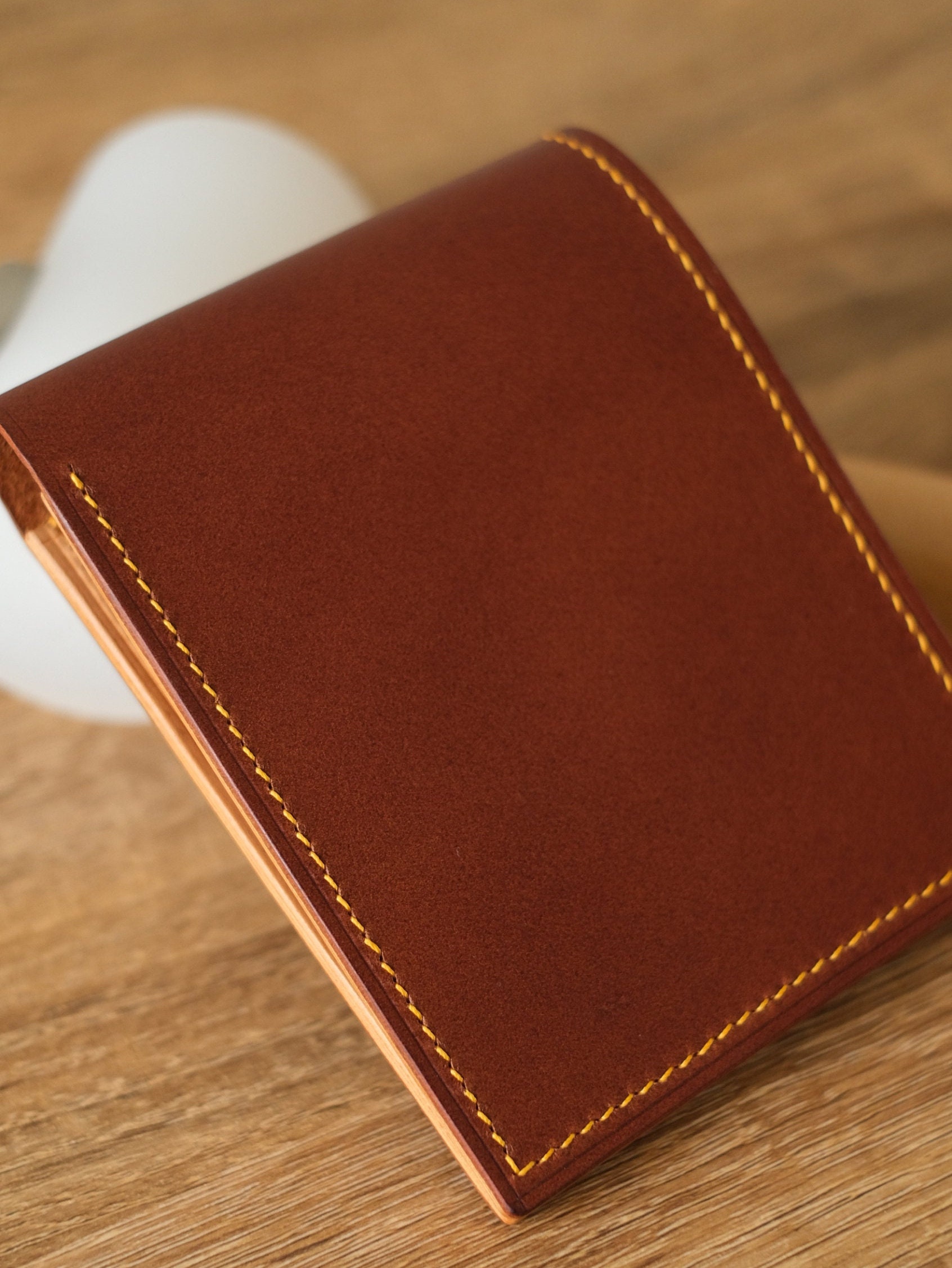 Signature Two Tone Buttero Leather Signature Bifold Wallet, Buttero ...