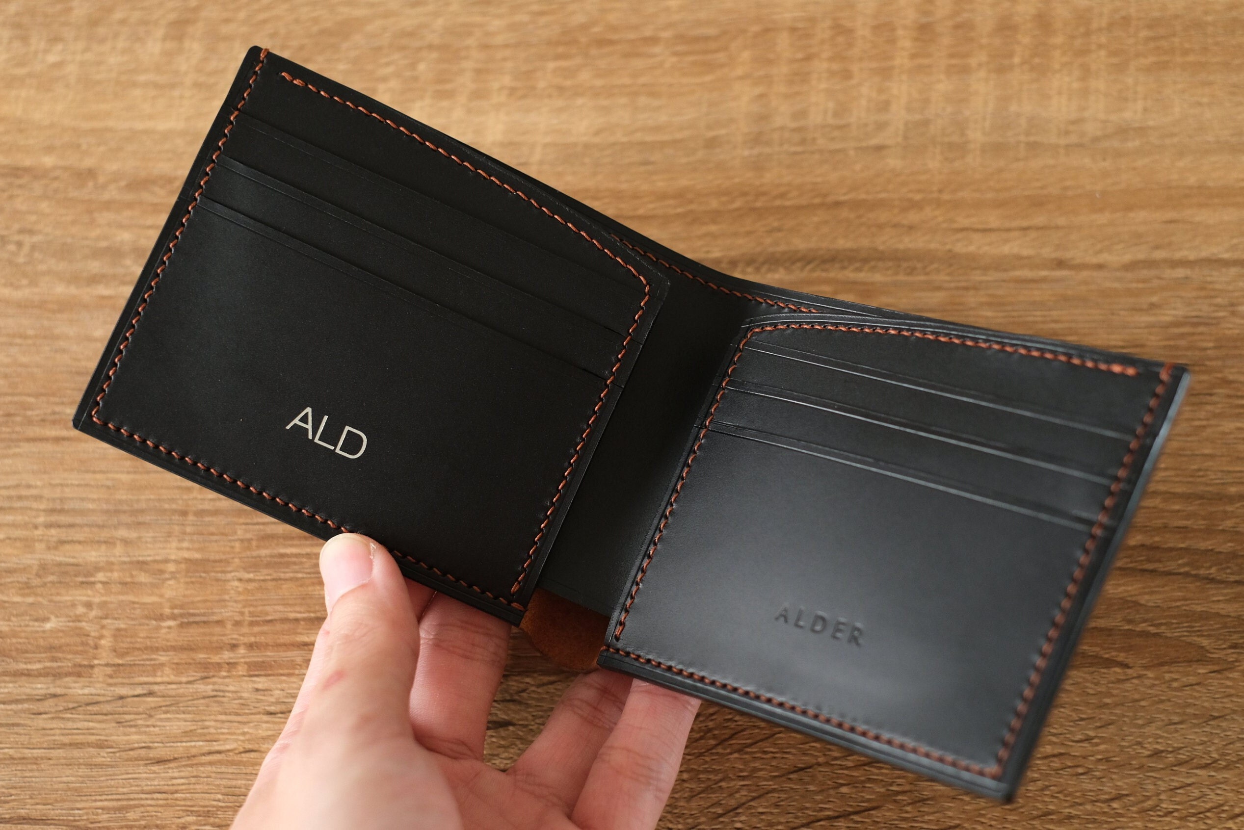 Signature Two Tone Buttero Leather Signature Bifold Wallet, Buttero ...