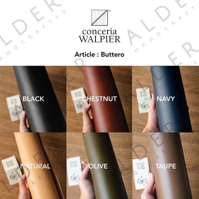 Classic Two Tone Buttero Leather Signature Bifold Wallet, Buttero ...