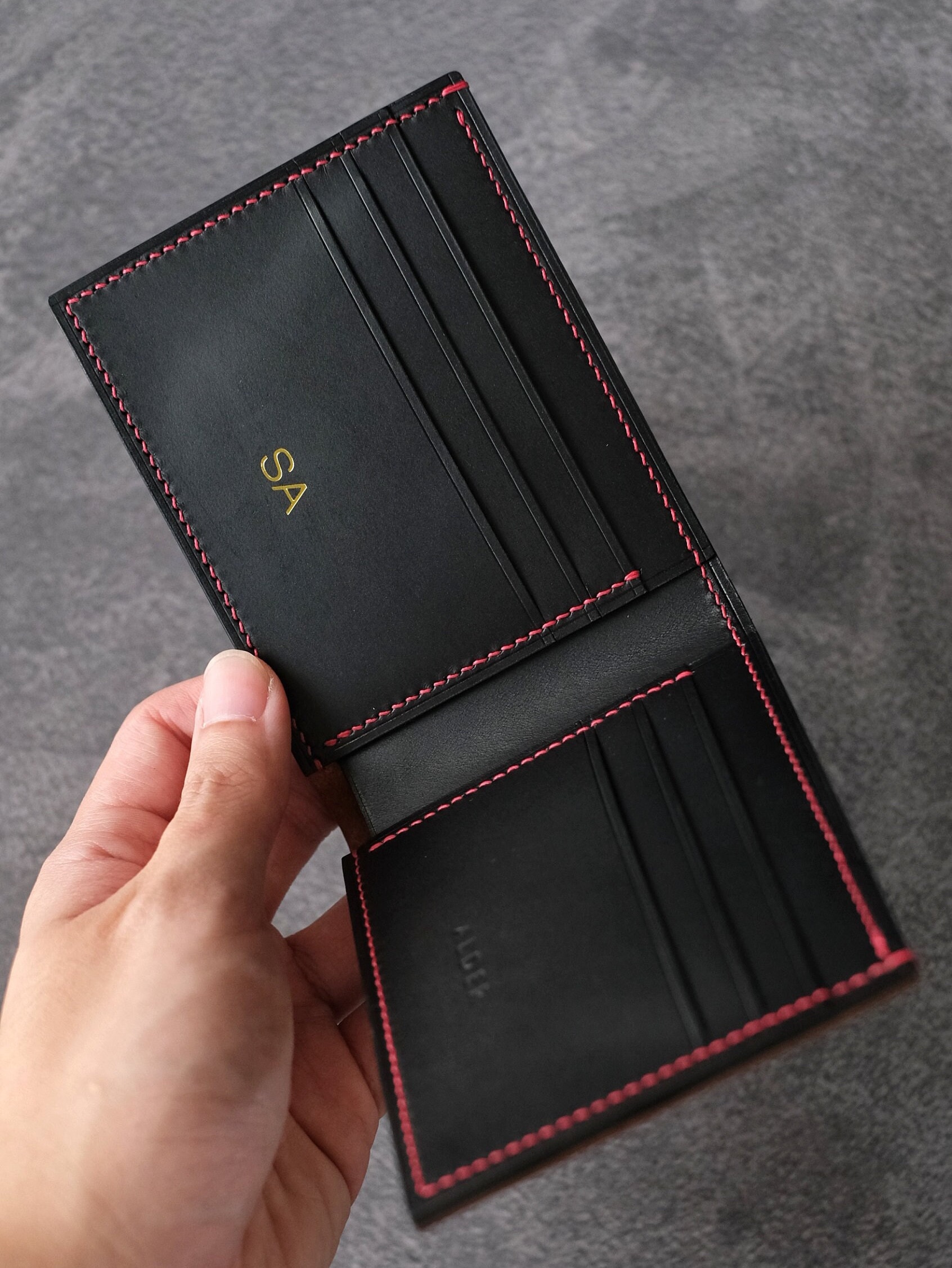 Classic Buttero Leather Bifold Wallet, Buttero Italian Leather Bifold ...