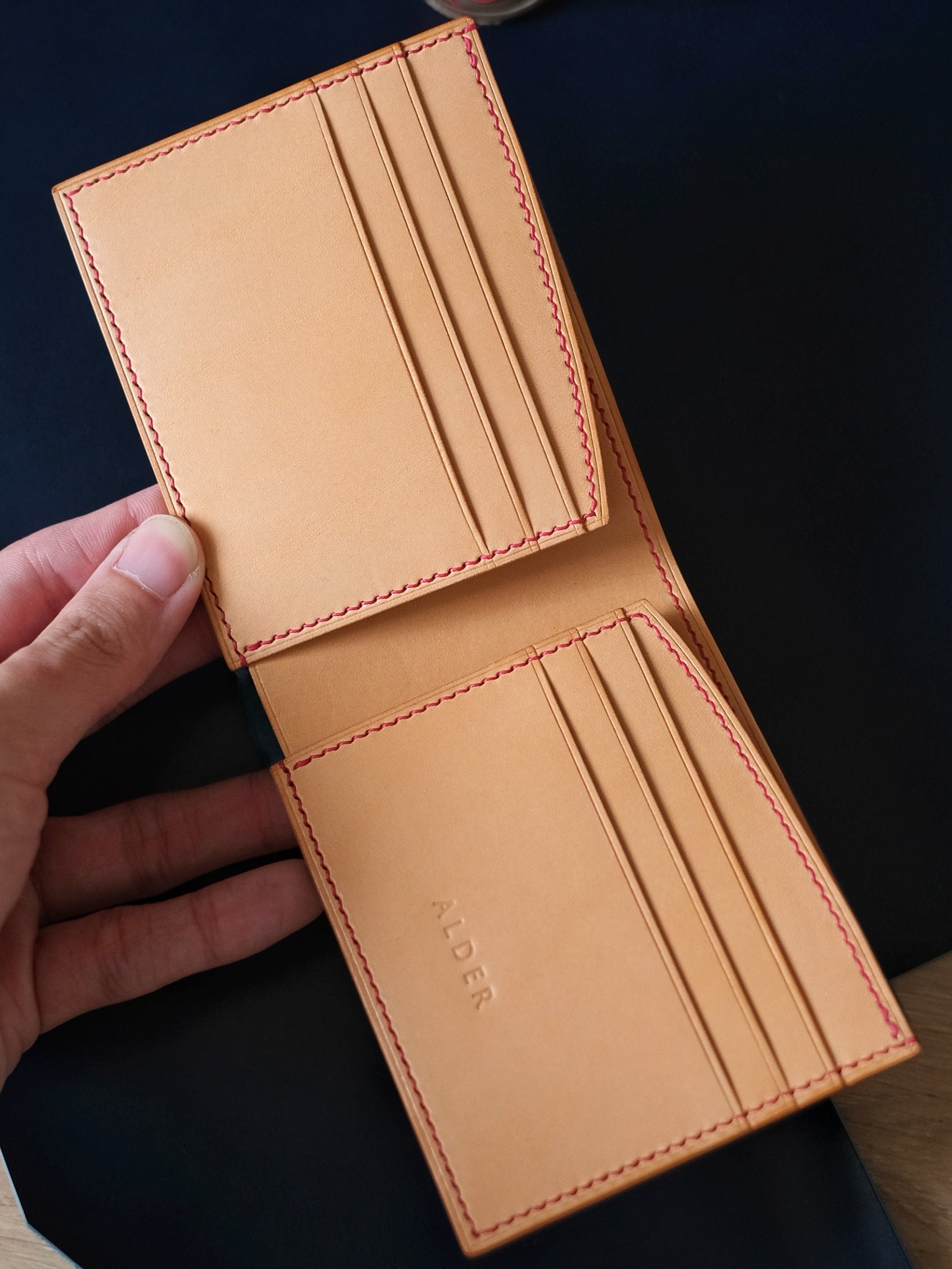 Shinki Hikaku Shell Cordovan Japanese Horsebutt Bifold Wallet - Etsy