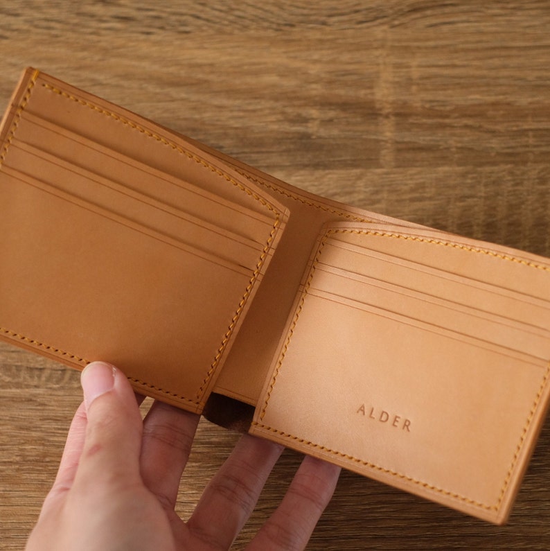 Signature Two Tone Buttero Leather Signature Bifold Wallet, Buttero ...