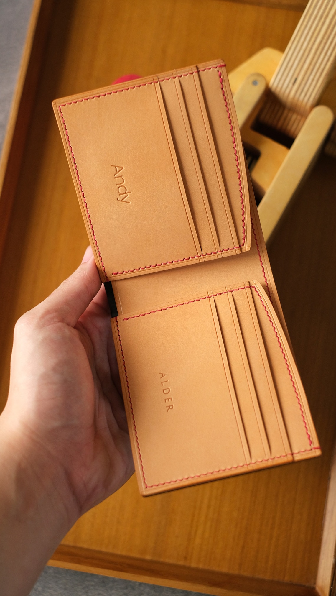 Shinki Hikaku Shell Cordovan Japanese Horsebutt Bifold Wallet, Leather ...