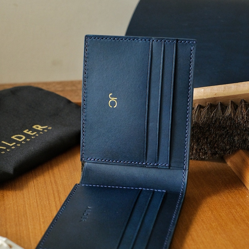 Classic Two Tone Buttero Leather Signature Bifold Wallet, Buttero ...