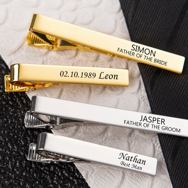 Personalized Tie Clip - Etsy