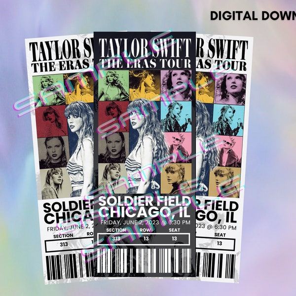 Taylor's Ticket - Etsy