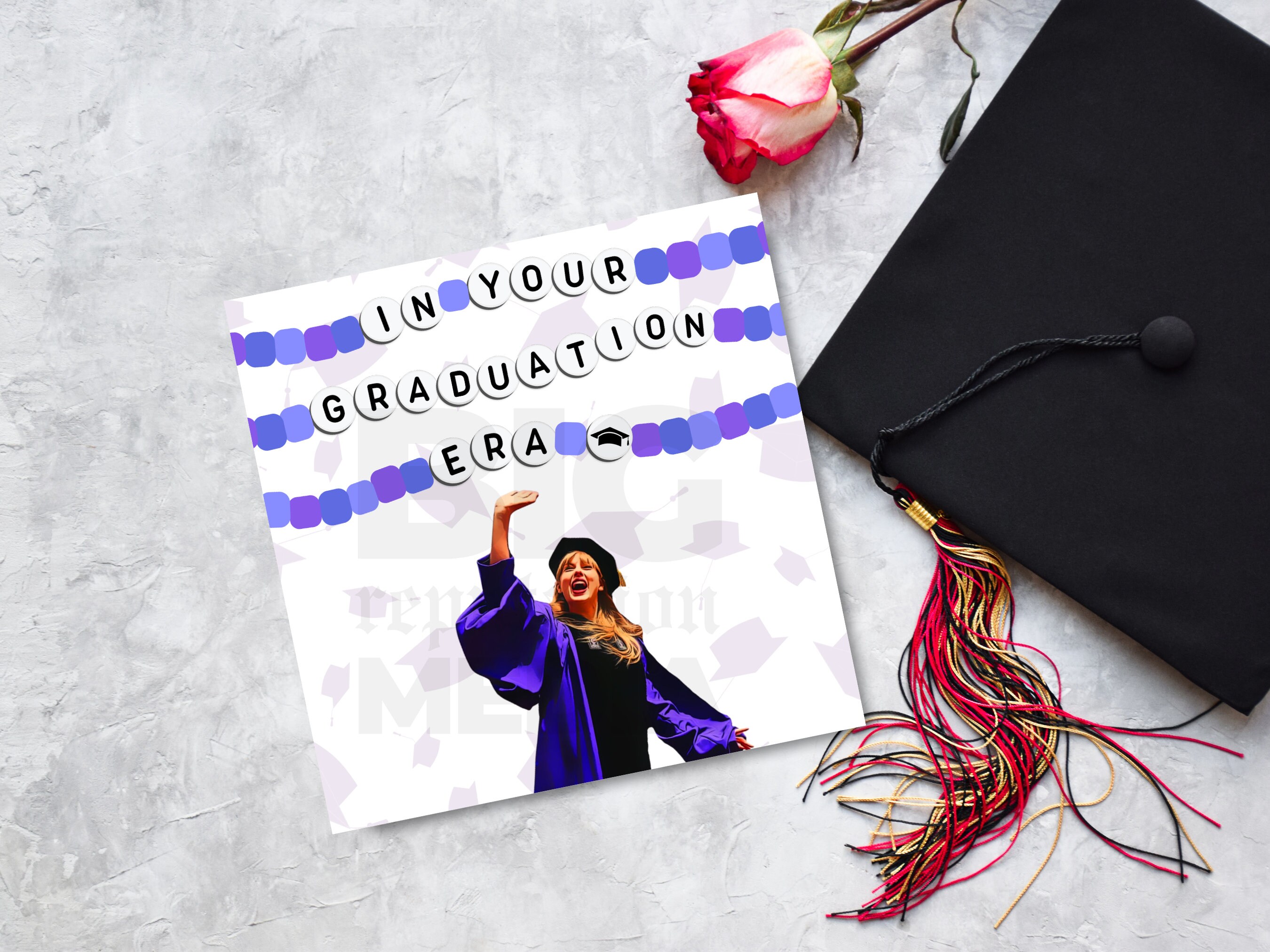 Graduation Era Taylor Swift Printable Graduation Card, Class of 2024 ...