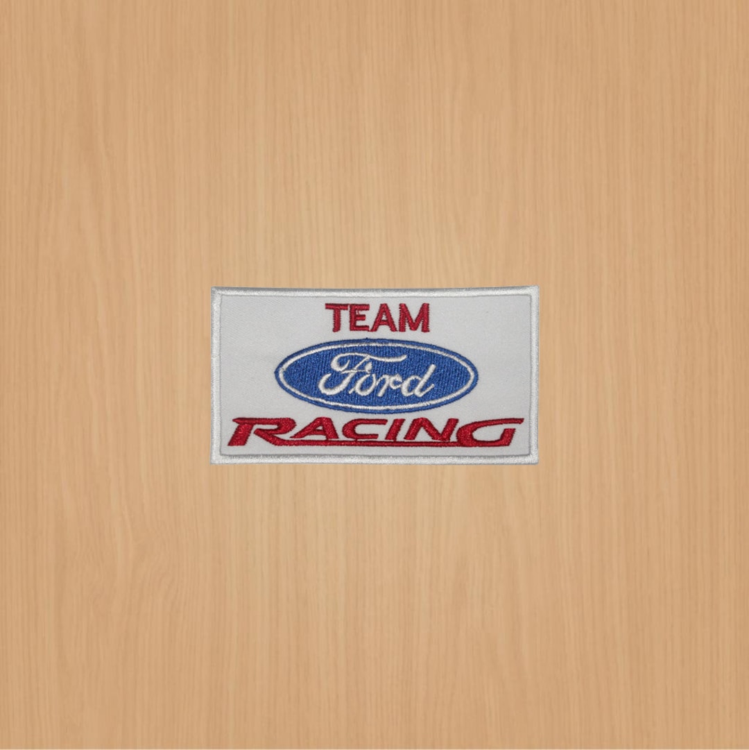 Cars Patch Team Racing Patch Blue, Iron on Patch, Embroidered Patch for ...