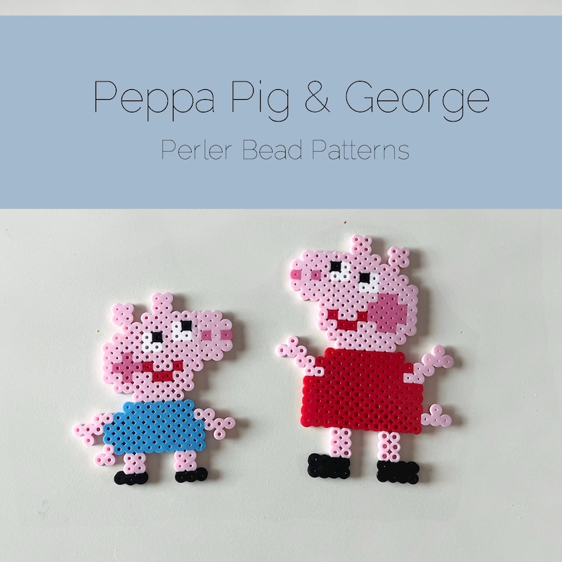 Peppa Pig Pattern - Etsy