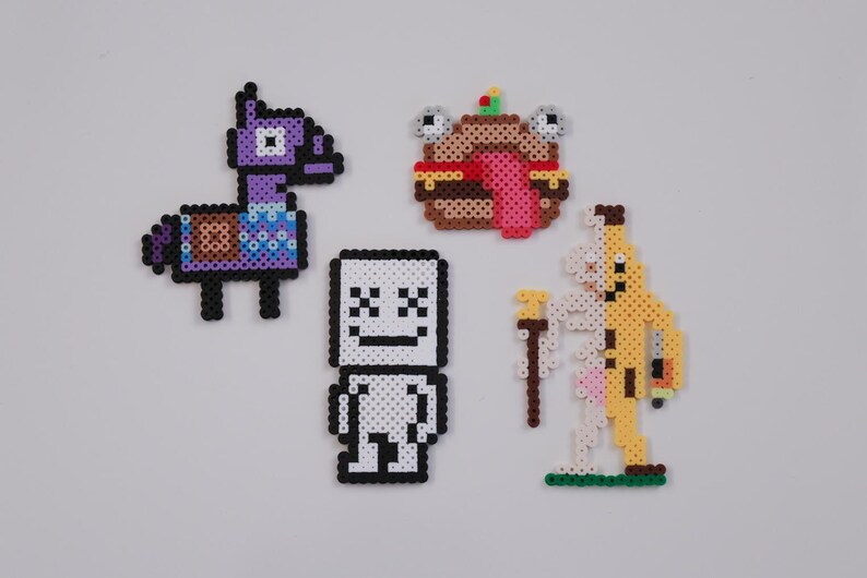 Video Game Characters Perler Bead Pattern Downloads, Banana ...