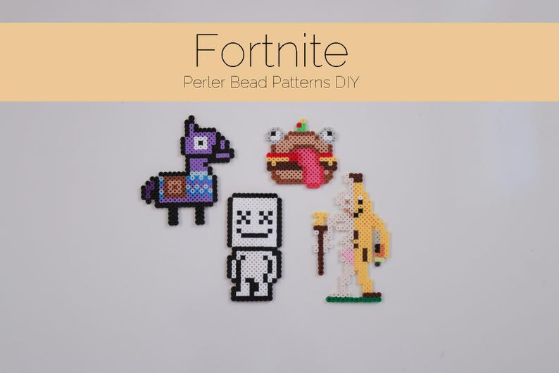 Video Game Characters Perler Bead Pattern Downloads, Banana ...