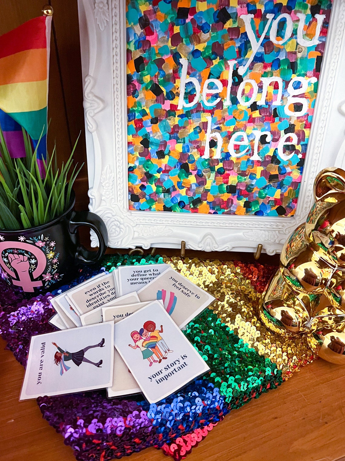 Transgender Affirmation Cards Teens Printable for LGBT, Queer Children ...