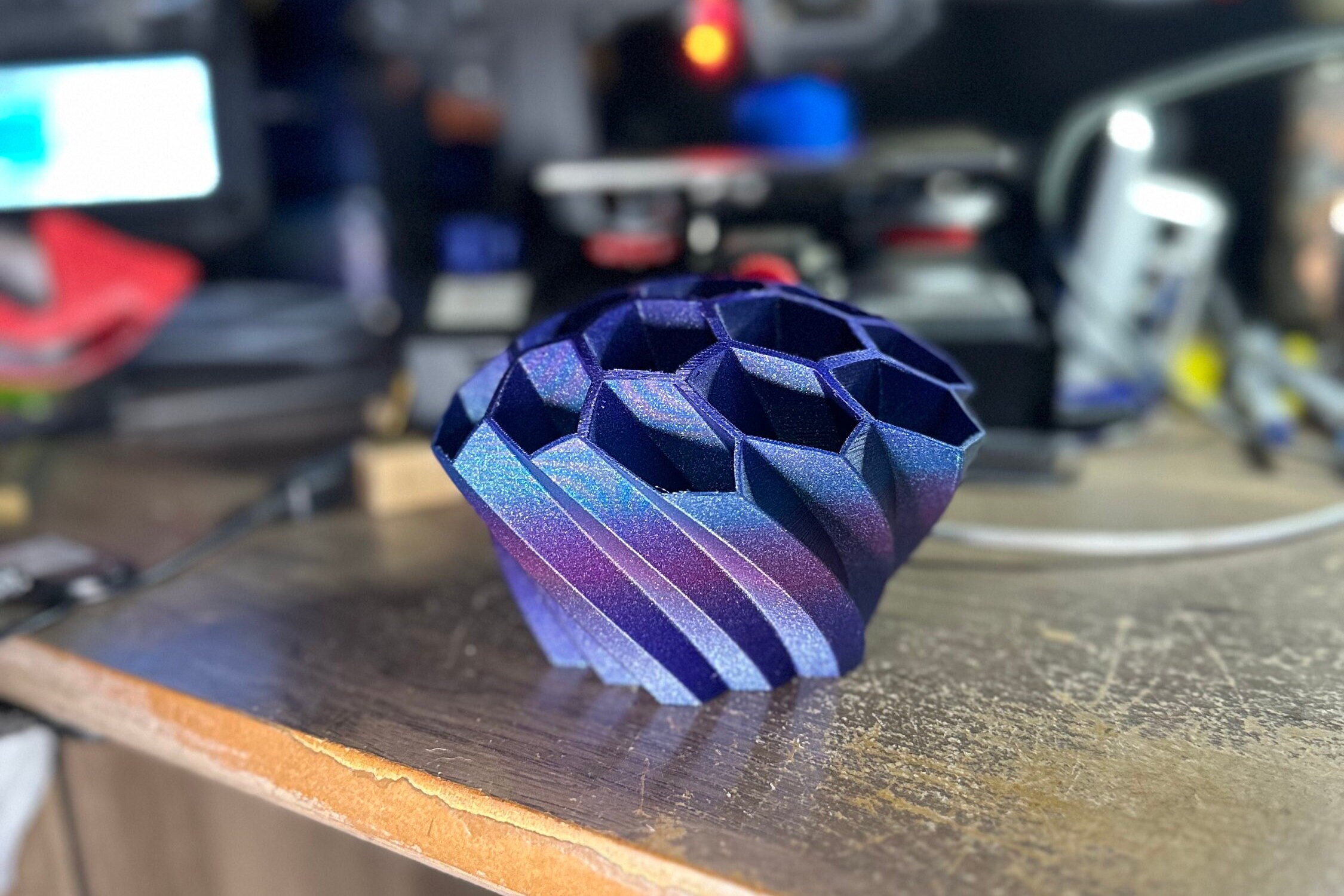 Twisted Honeycomb Desk Organizer - Etsy