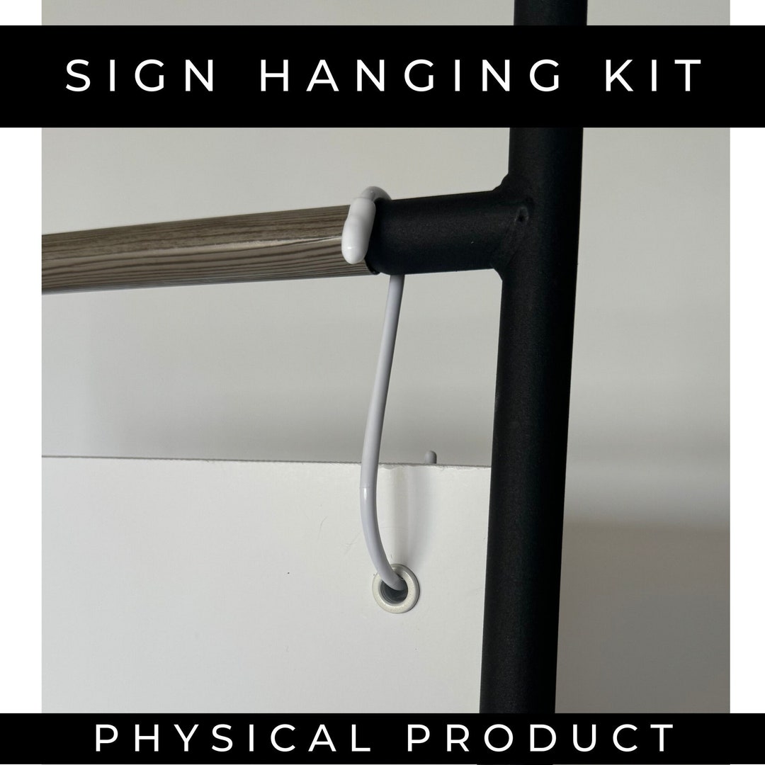 Wedding Sign Hanging Kit - Hook Version - Etsy