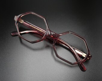 Octagon Eyeglasses | Etsy