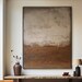 Brown and Beige Wall Art Wabi Sabi Wall Art Beige Abstract Painting ...