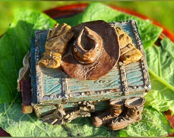 Cowboy Storage Box - Etsy