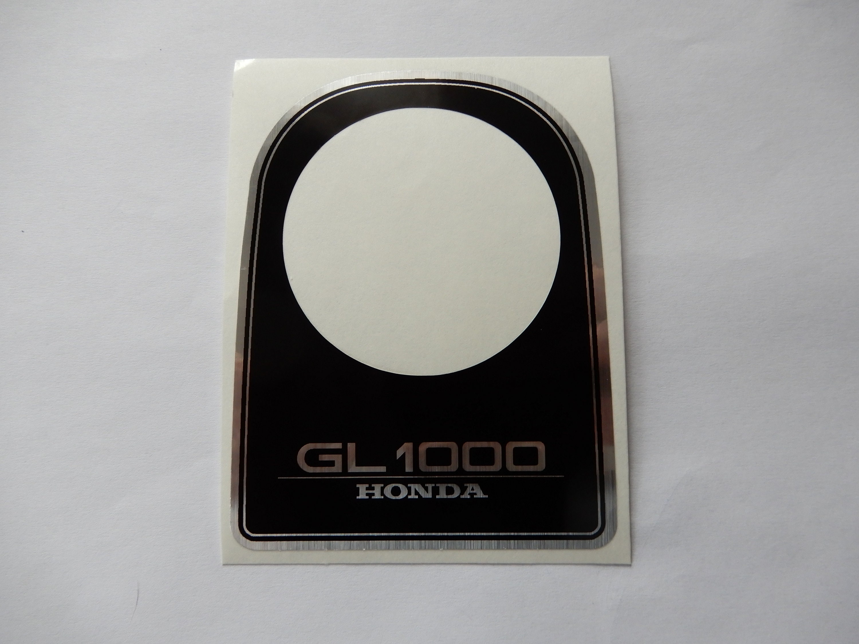 Honda GL1000 Goldwing GL1 Faketank Decal Chrome/black - Etsy