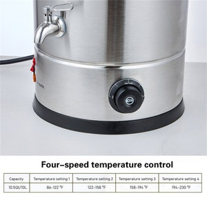 Wax Melter for Candle Making, 11qts - 16.1lbs Candle Melting Machine ...