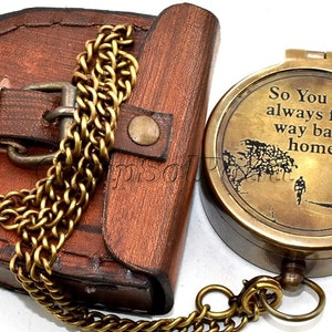 Trekking Flat Compass With Antique Look Vintage Medieval Style - Etsy