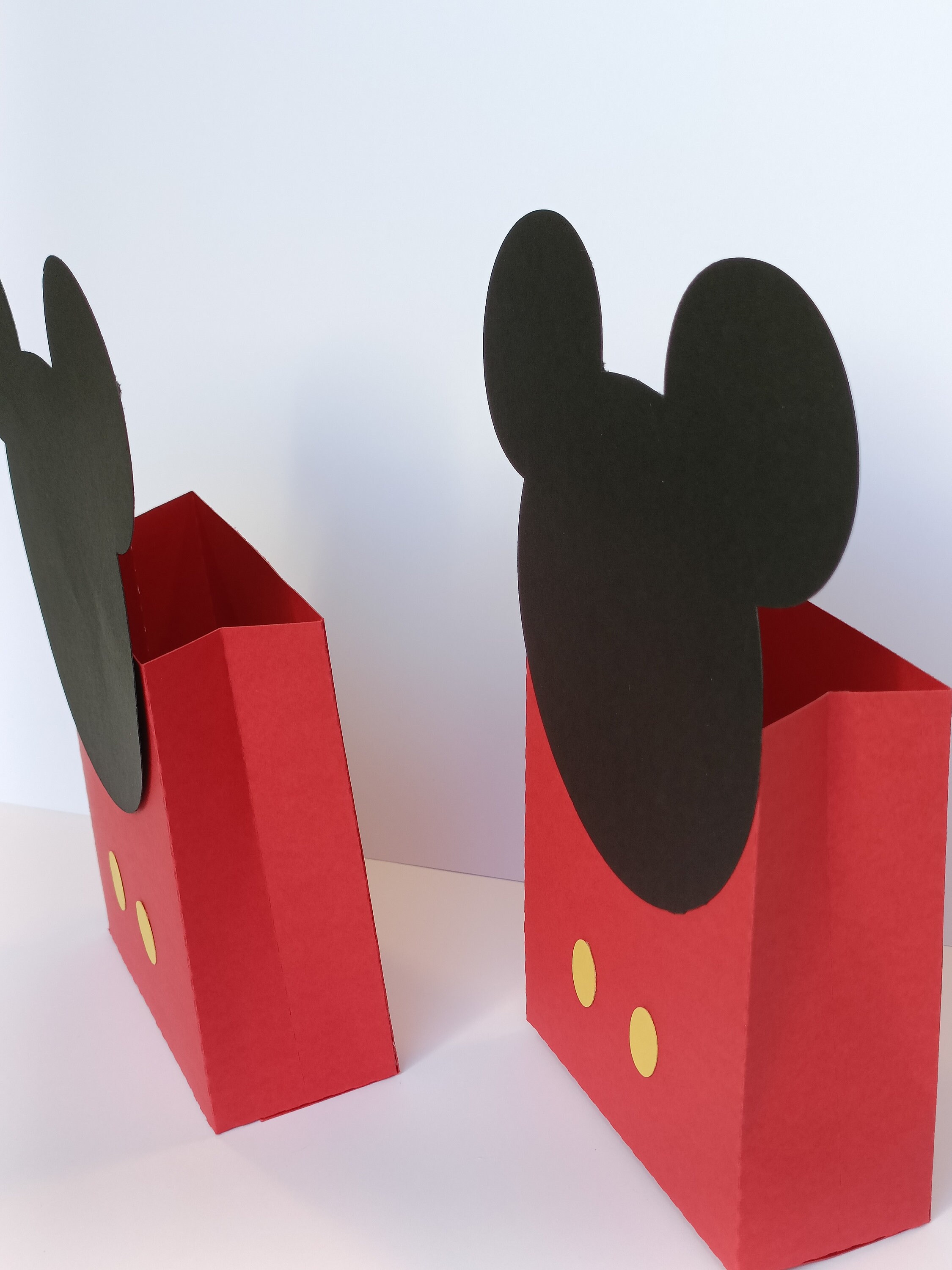 DIY Digital Download Mickey Mouse Party Bag Box for Kid's - Etsy