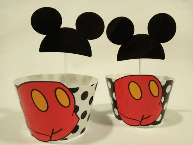 File Party Template Printable Cupcake Wrappers and Topper Silhouette ...