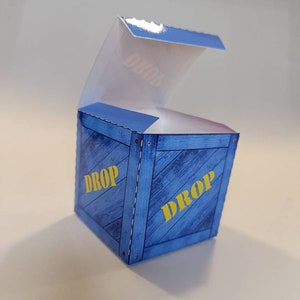 Set of 10 Box Drop Treat Box Birthday Decoration Party Favor Boxes - Etsy