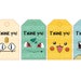 Set of 14 Label Thanks Pokemon Party Pikachu - Etsy