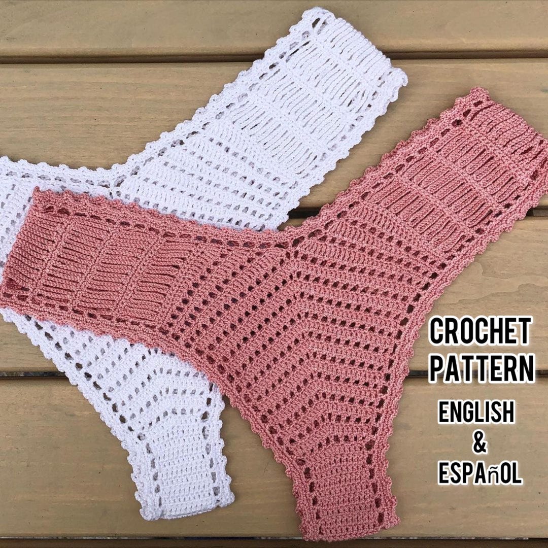 Pdf-file for Crochet Brazilian Bikini Bottom Pattern "michelle ...