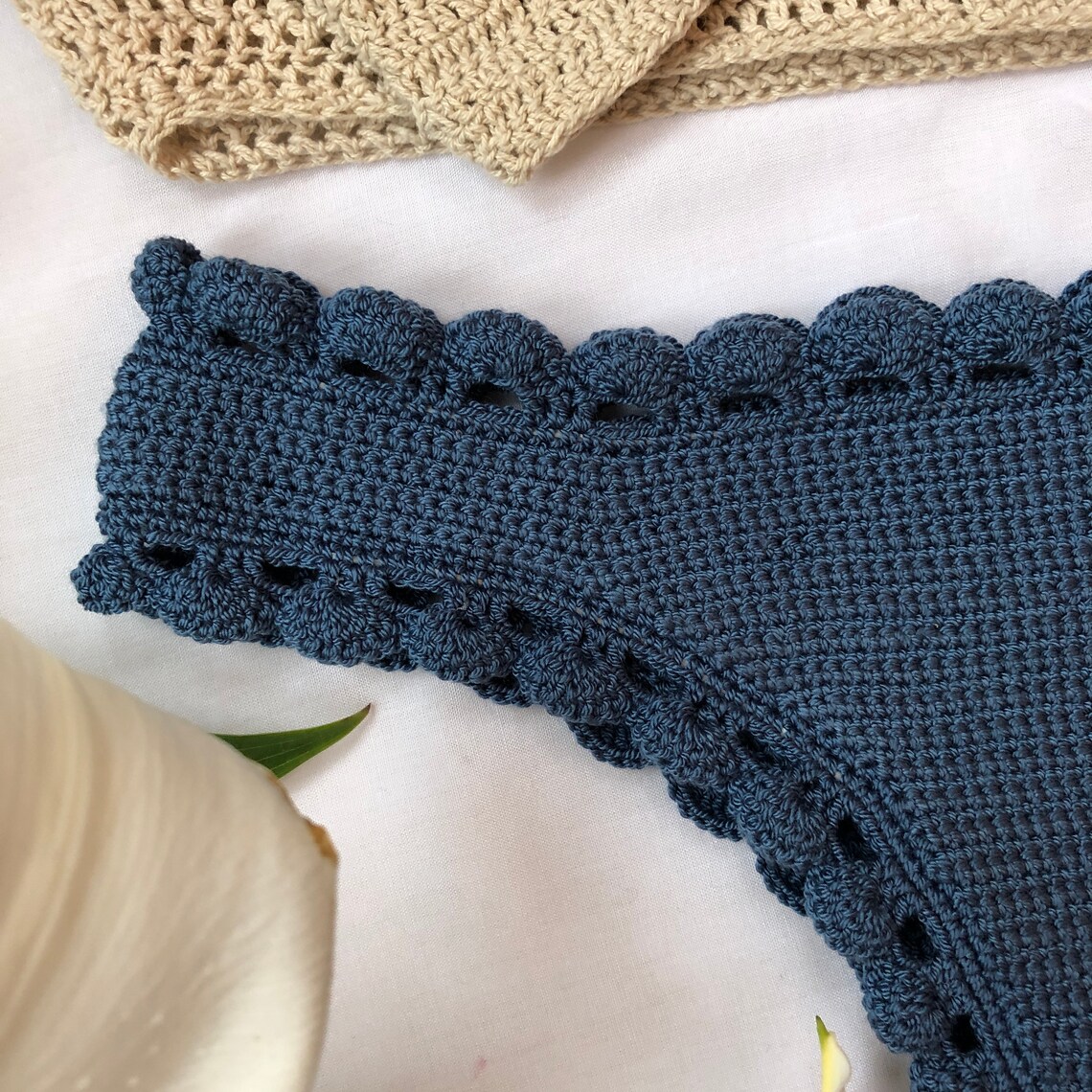 Easy Eng&esp Pattern for Crochet Brazilian Bikini Bottom - Etsy