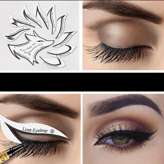 Gothic Eye Makeup Stencils