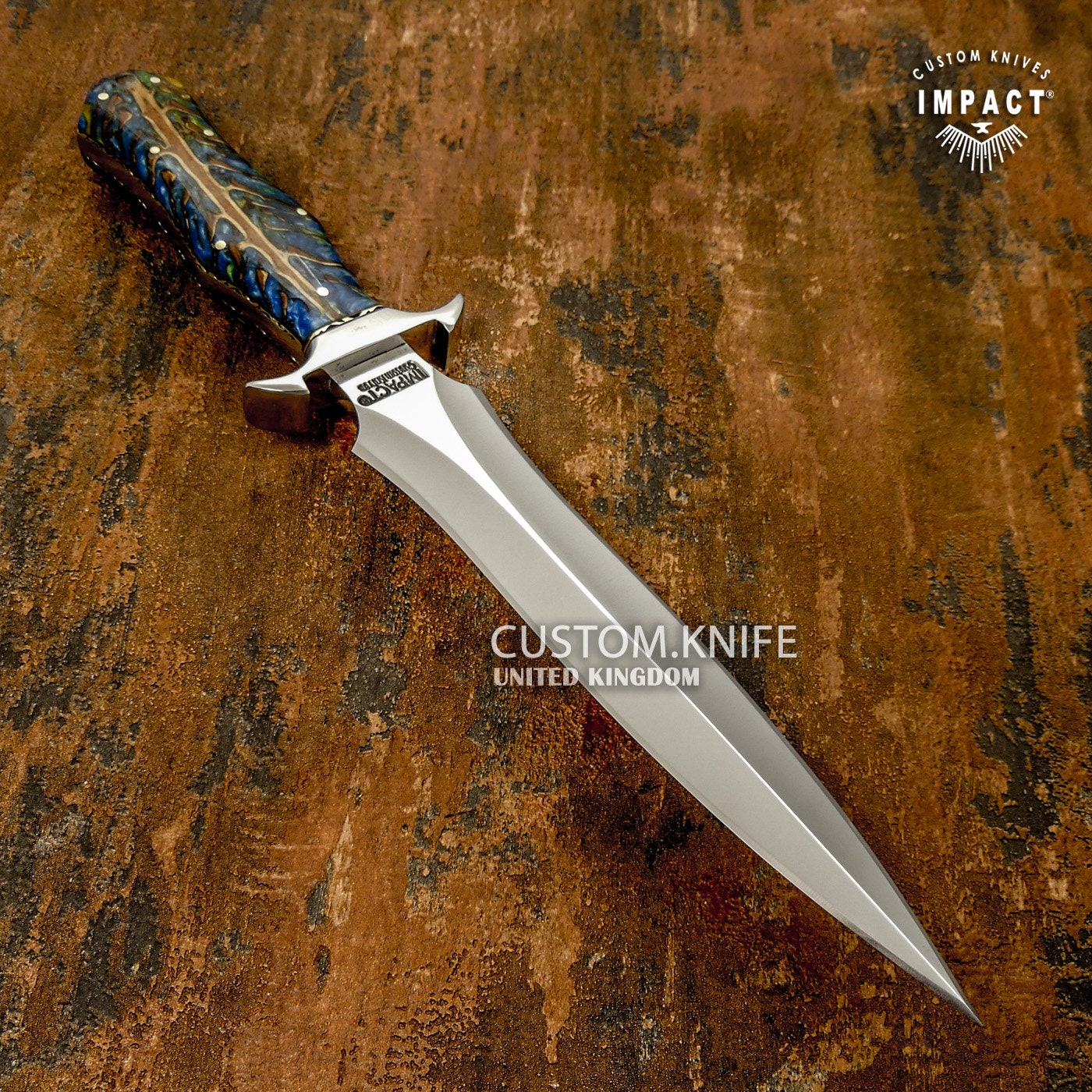 Hand Made Custom Full Tang Dagger Knife - Etsy